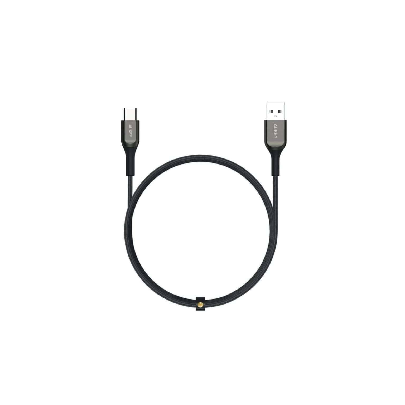 AUKEY CB-AKC1 Impulse Titan AC 1.2m Kevlar Core USB-A to USB-C Cable ...