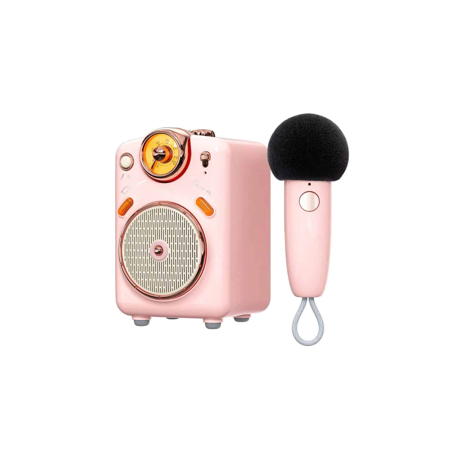 Divoom Fairy-OK Bluetooth Speaker with Microphone Pink - Urban Gadgets PH