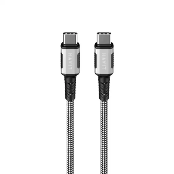 Havit CB6297-BLK USB-C TO USB-C Magnetic Cable Black - Urban Gadgets PH