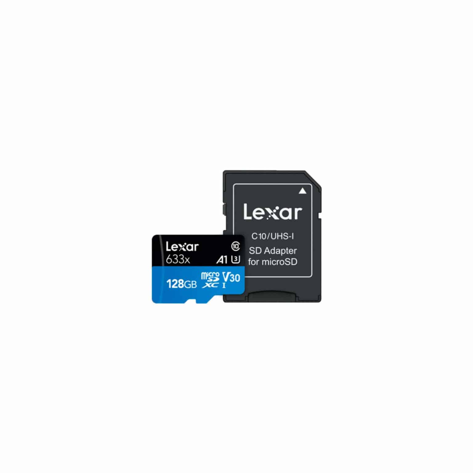 Lexar 128GB 633x MicroSD with SD adapter - Urban Gadgets PH