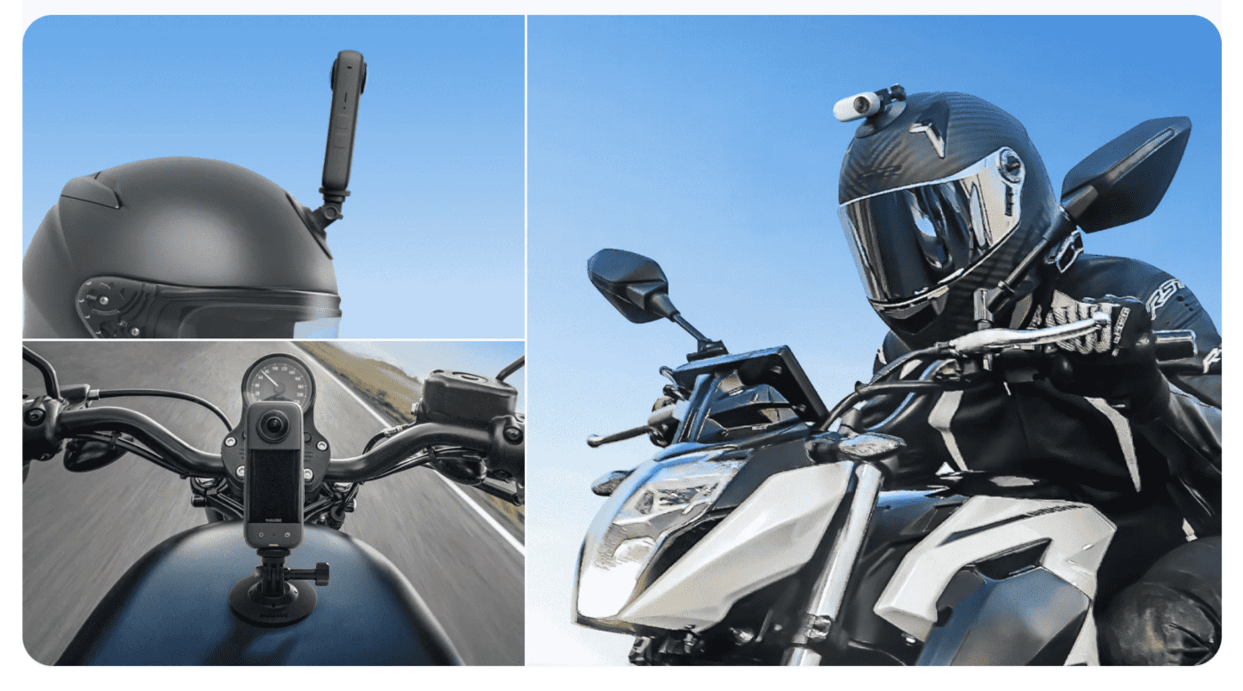 Insta360 Motorcycle Bundle V2 - Urban Gadgets PH