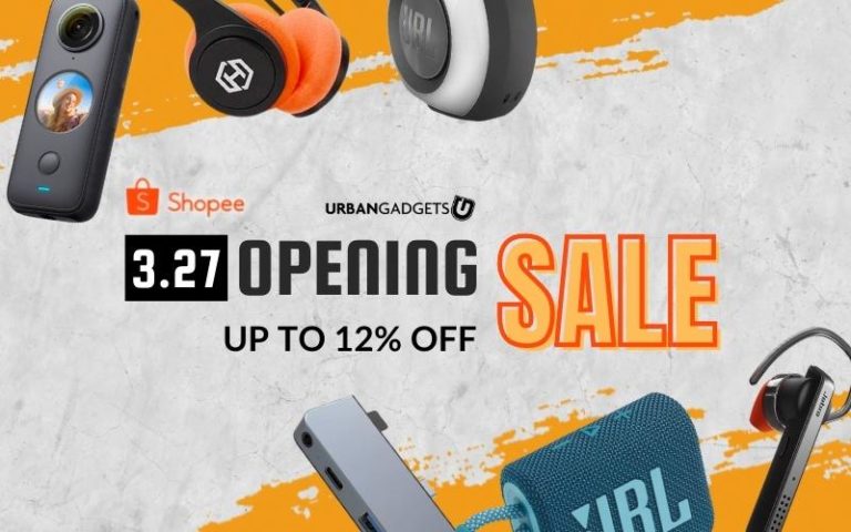 Urban Gadget's Shopee 3.27 Opening Sale - Urban Gadgets PH